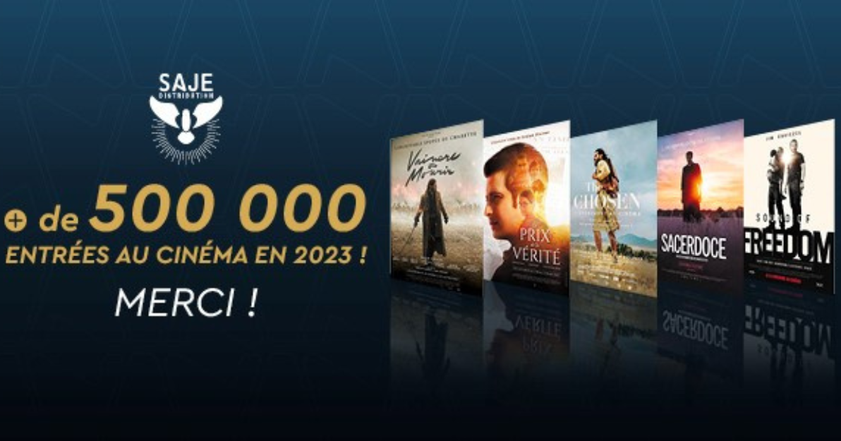 Plus de 500 000 entrées au cinéma pour Saje Distribution en 2023 - Info ...